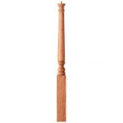 4010 Colonial Newel Wood Stair Turned Newel Posts 4010 Newel