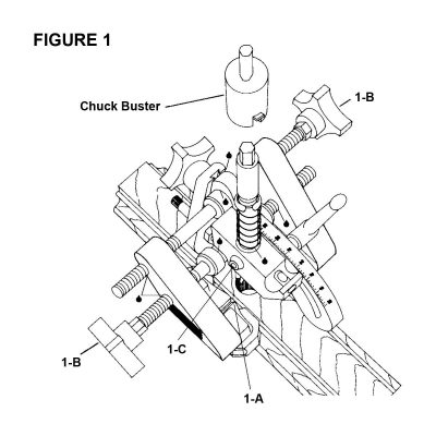 LJ-3061 Bore Buster Plus - LJ Smith 3061 Baluster Install Tools