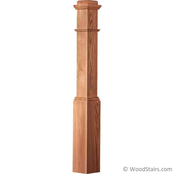 4091 Standard Box Newel Wood Stairs Box Newel 4091 Newel