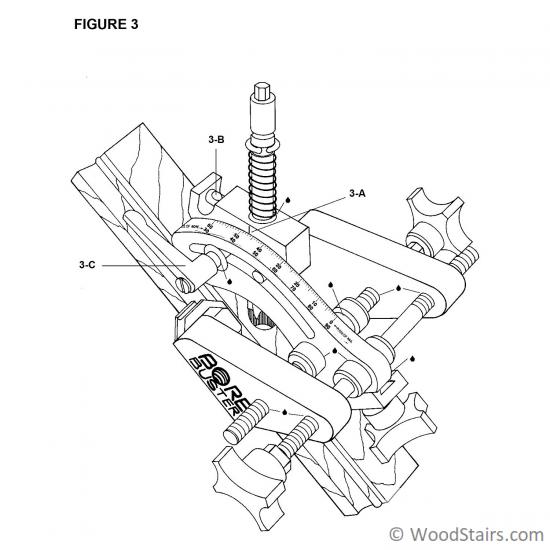 LJ-3060 Bore Buster - LJ Smith 3060 Baluster Install Tool
